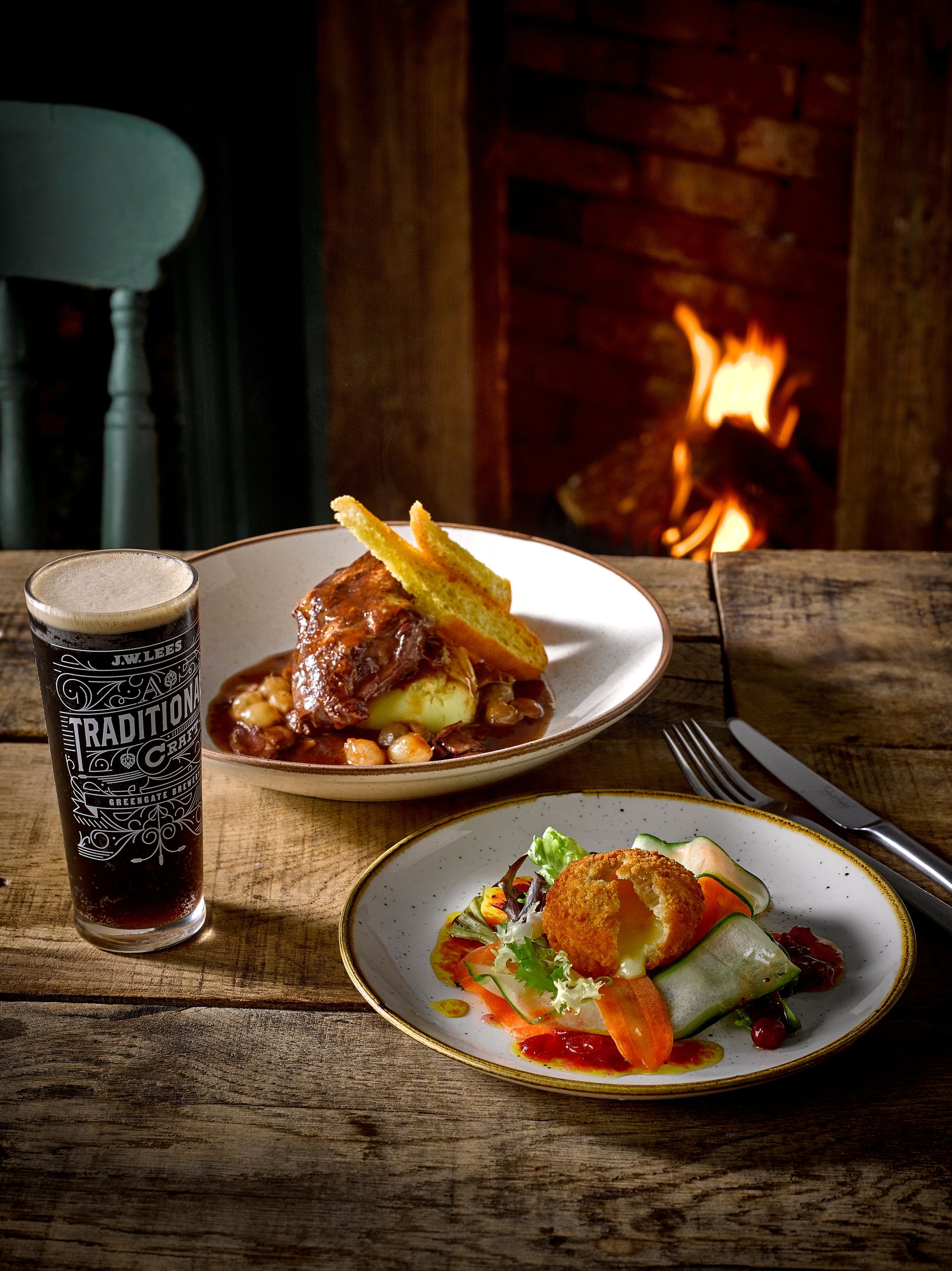 Our Food | Seasonal food menus at JW Lees pubs, inns & hotels