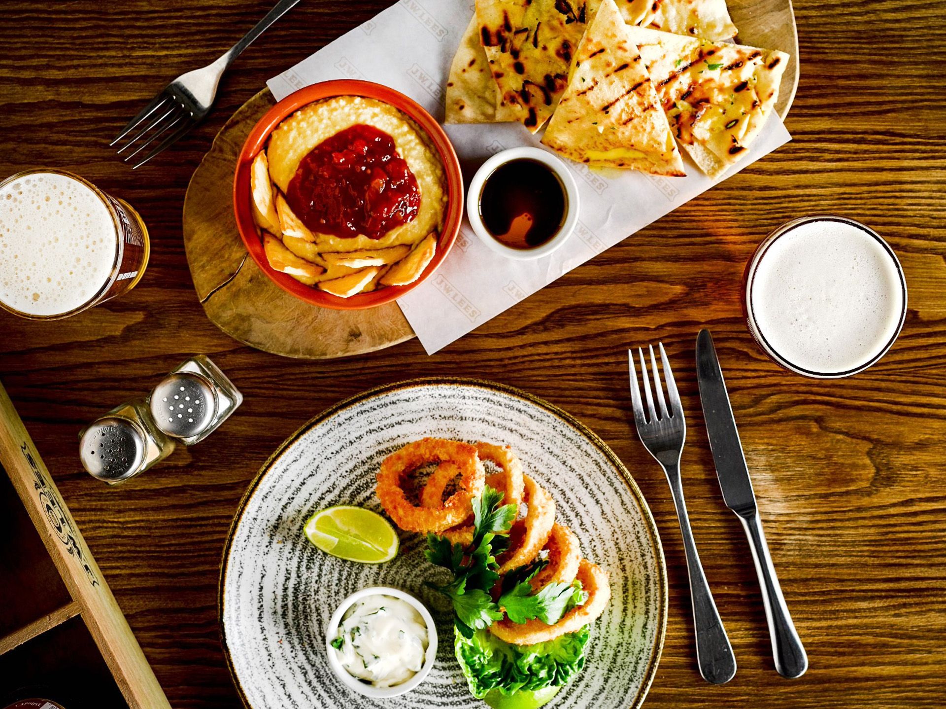 Our Food | Seasonal food menus at JW Lees pubs, inns & hotels